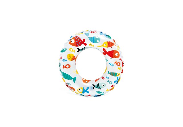 59230 Lively Print Inflatable Swimming Rings - intexegypt